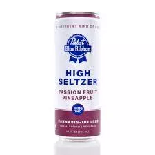 HIGH SELTZER 12FLOZ [10MG] PASSION FRUIT PINEAPPLE | Embarc Dispensary