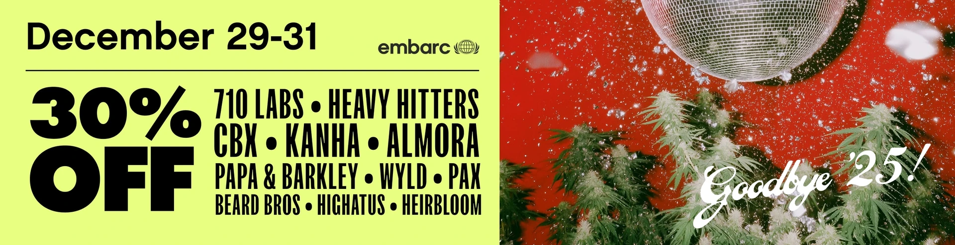 Cannabis Deals & Discounts | Embarc Dispensary California